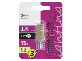 Led Sijalica Emos Classic Jc A++ 4.5W E14 Ww Zq9140