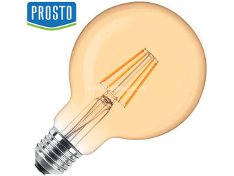 LED filament sijalica dimabilna toplo bela 6W LS-G80FDA-WW-E27/6