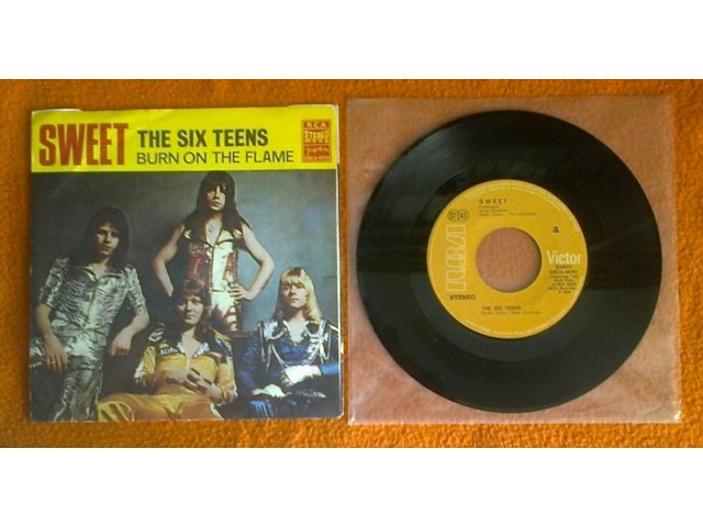 THE SWEET - The Six Teens (singl) licenca