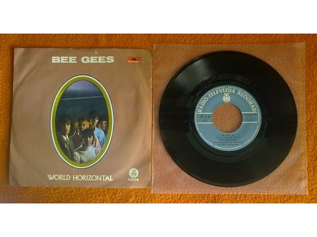 BEE GEES - World (singl) licenca
