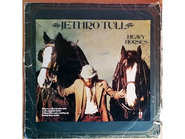 LP JETHRO TULL - Heavy Horses (1978) RTV Ljubljana