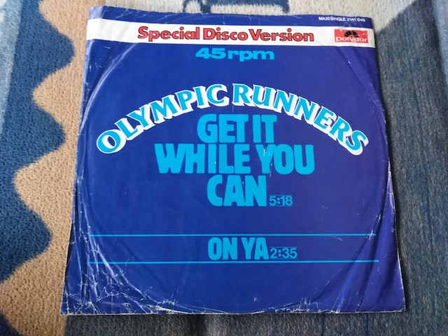 Olympic Runners - Get It While You Can