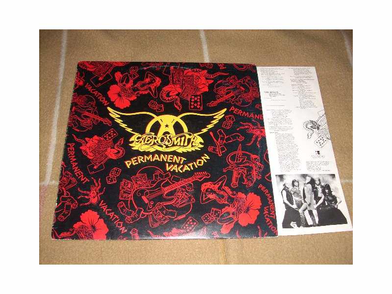 Aerosmith - Permanent Vacation LP Jugoton 1988.