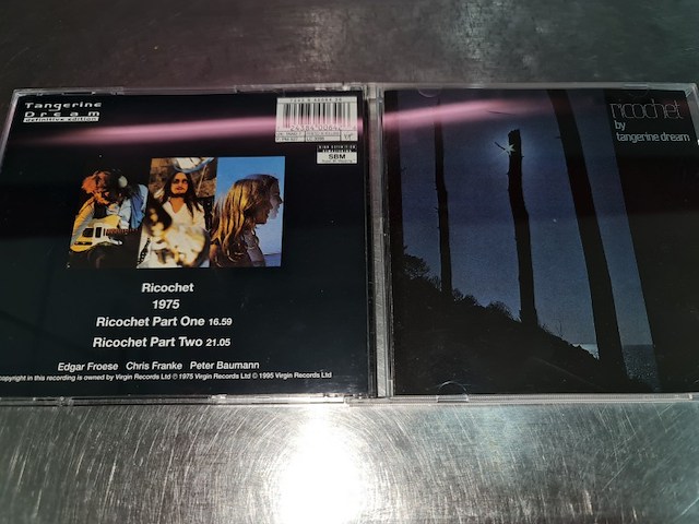 Tangerine Dream - Ricochet , ORIGINAL
