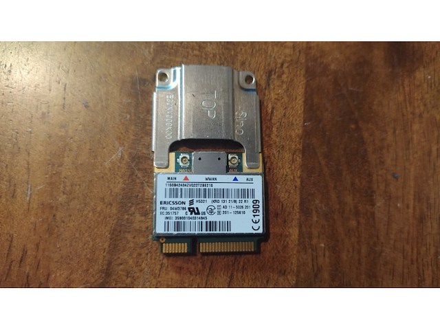 3G kartica Ericcson H5321 , skinuta sa Lenovo S230U
