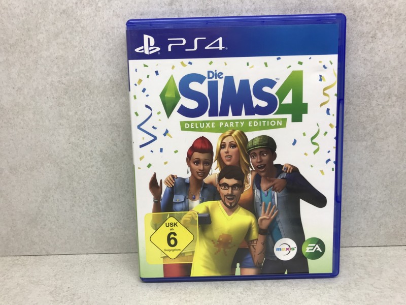 The Sims 4 DELUXE PARTY Edition - PS4 igra