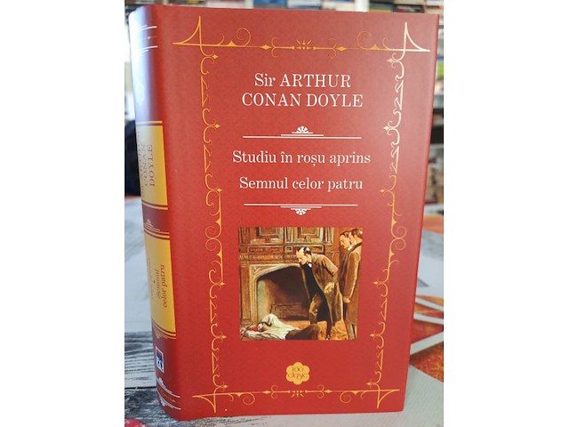 Studiu in rosu aprins Semnul celor patru - Sir Arthur Conan Doyle