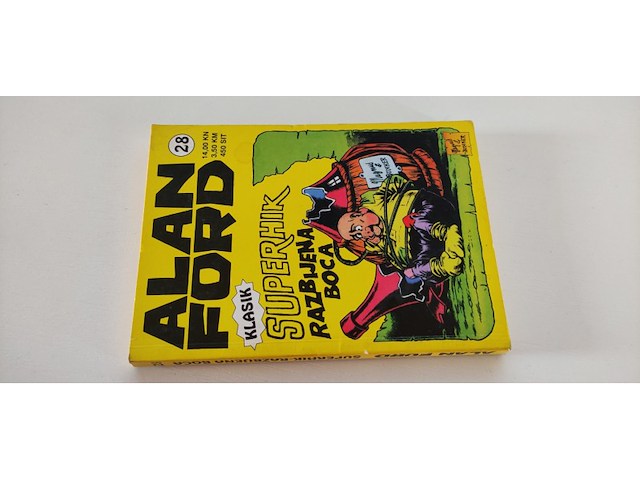 Alan Ford klasik 028 - Razbijena boca