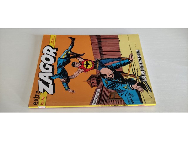 SD Zagor extra 053 - Posljednja zasjeda