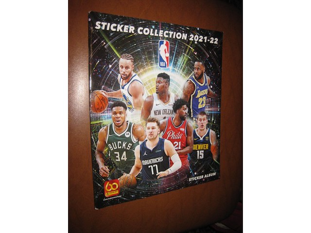NBA sticker collection 2021-2022 (Panini) prazan