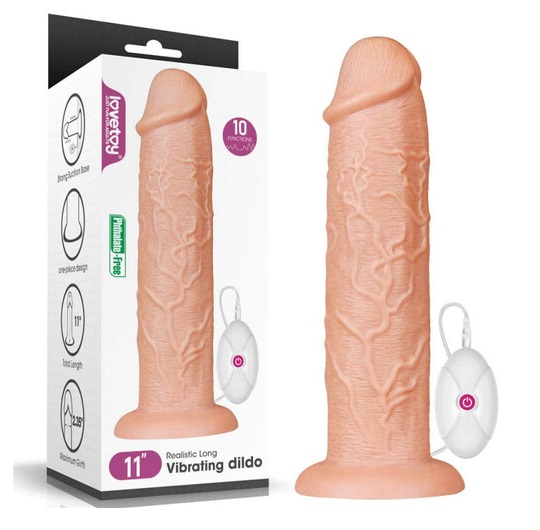 Lovetoy flesh vibrator u boji kože, LVTOY00398