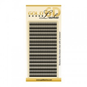 GOLD LASHES 6D J OBLIK