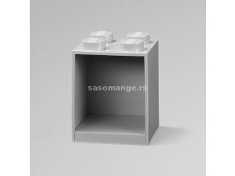 LEGO polica u obliku kocke (4), siva