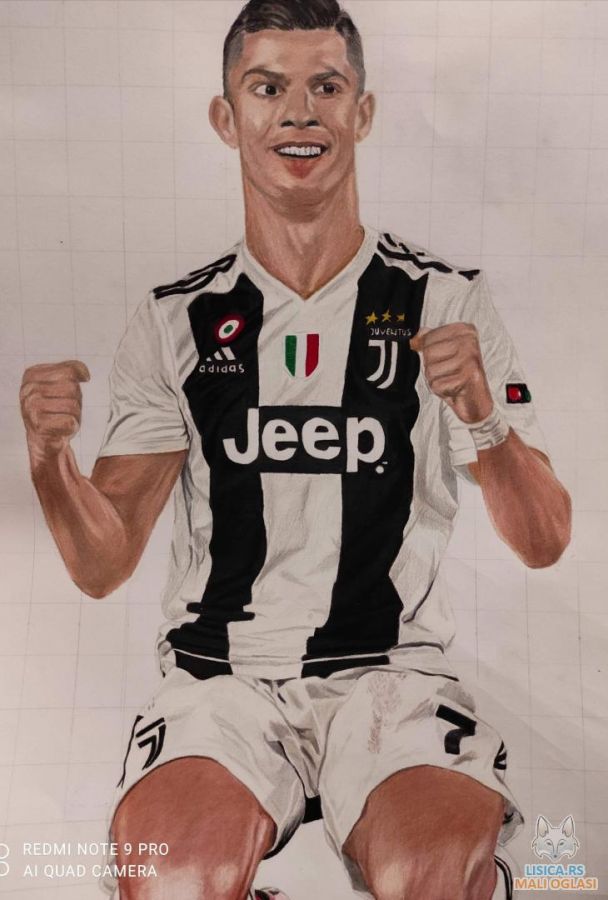 Portret Cristiano Ronaldo