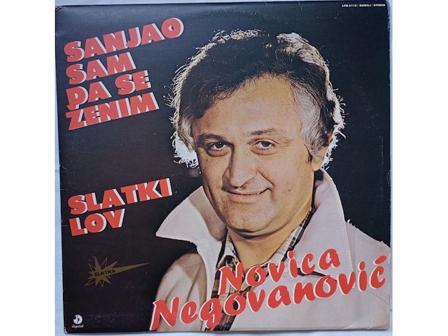 NOVICA NEGOVANOVIC - Sanjao sam da se zenim