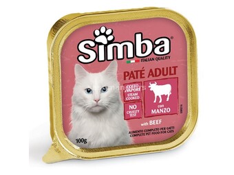 SIMBA pašteta za mačke - govedina 100g