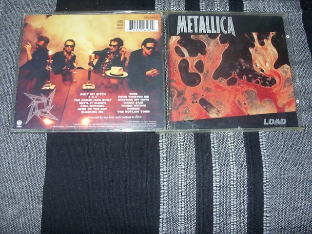 Metallica – Load CD Vertigo Europe 1996.