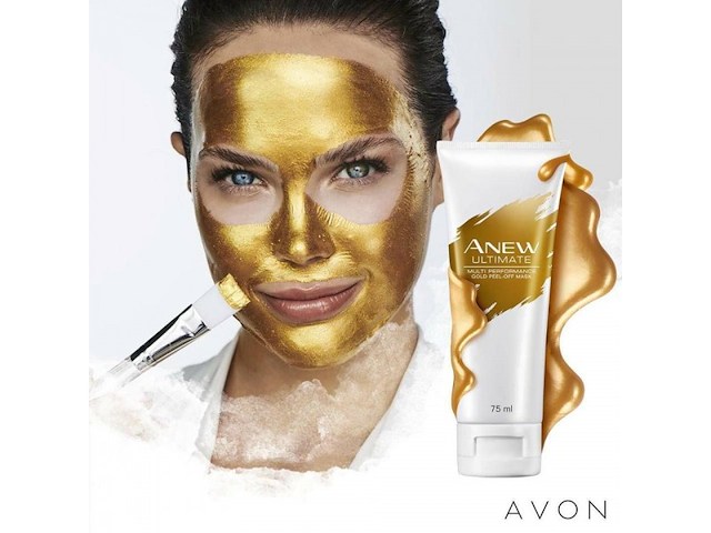 Anew Radiance Maximising peel off Gold maska i četkica