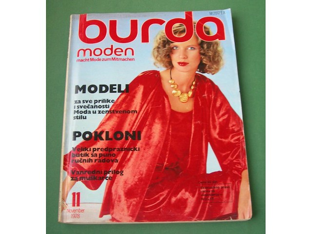 Burda, novembar 1978.