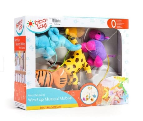 Biba Toys muzička vrteška zanimljiva džungla ( A016538 )