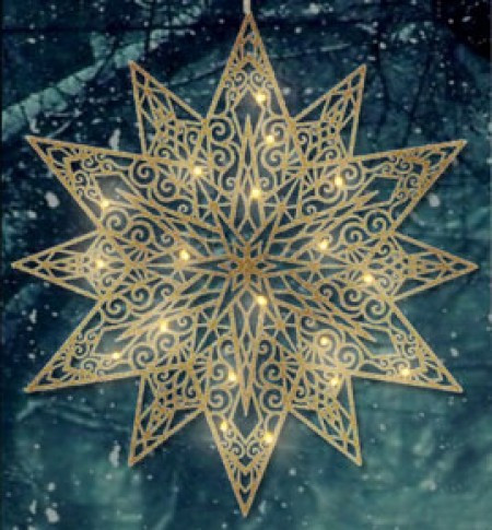 Ng ukras zvezda svetleća 50cm ( 91137 )