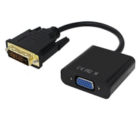 FAST ASIA Adapter DVI-D (M) - VGA (F) crni