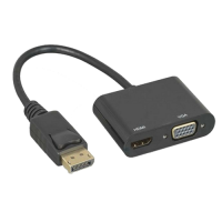 FAST ASIA Adapter DP na HDMI+VGA