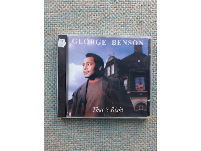 George Benson That s right