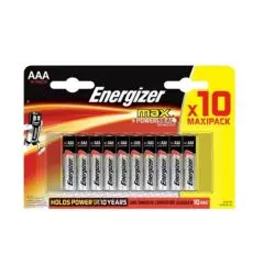 Energizer MAX baterija AA 10 komada
