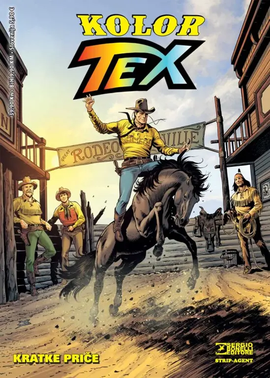 Strip agent Tex kolor 16 - Kratke priče