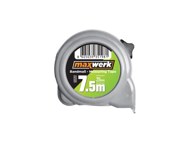 Metar plastični 7.5m x 25mm