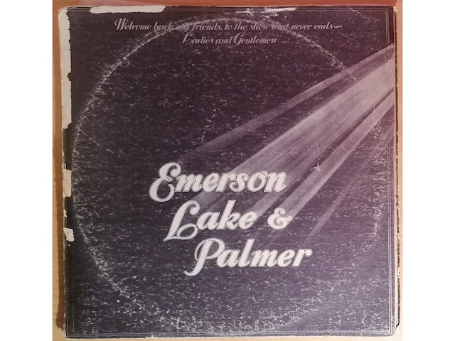 3LP EMERSON, LAKE AND PALMER - Welcome (1975) 2. press