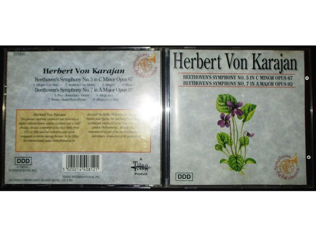 Herbert V.Karajan-Beethoven s Symphony No.5,7 EU