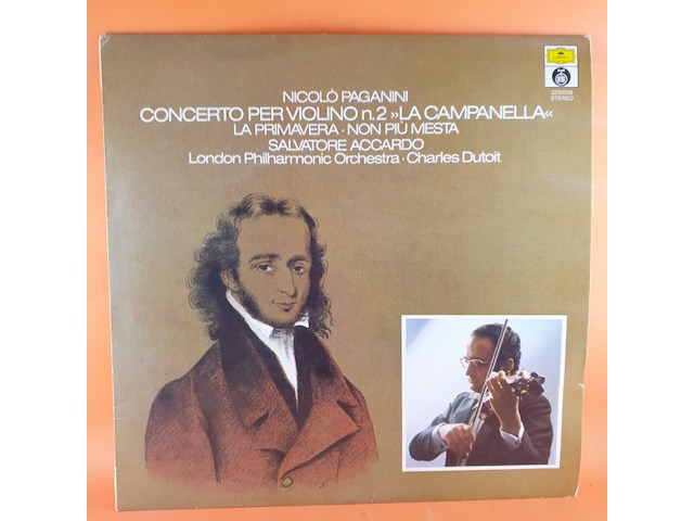 Niccolò Paganini - Salvatore Accardo - London Philharmo