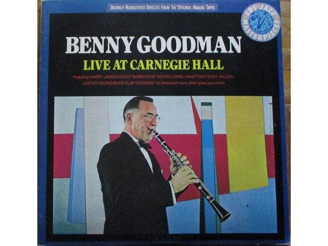 Benny Goodman-Live At Carnegie Hall 2LP (1988)