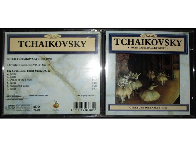 Tchaikovsky-Swan Lake,Ballet Suite Made in Holland CD