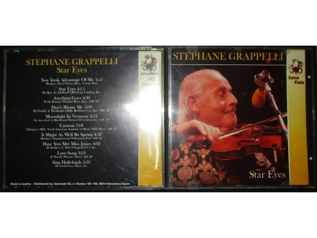 Stephane Grappelli-Star Eyes Made in Austria CD