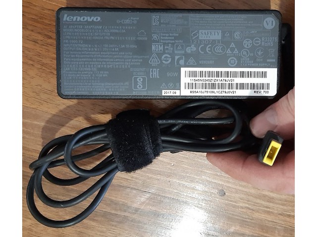 Napajanje za Lenovo 20V 4.5A `kockica`