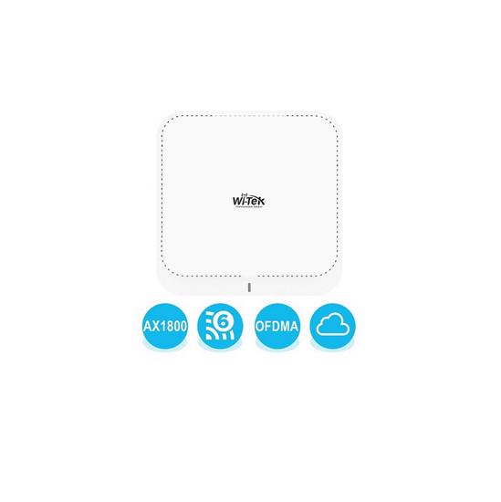 Wi-Tek WI-AP218AX, 11AX 1800Mbps Indoor Ceiling Mount Cloud Access Point