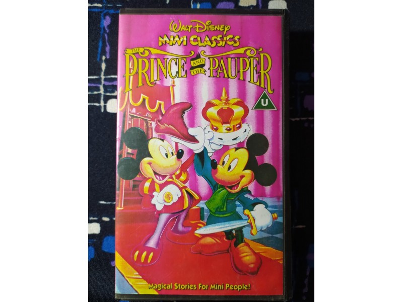 Kraljevic i Prosjak - VHS Disney