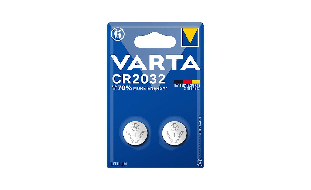 Varta CR2032 2/1 dugmasta baterija