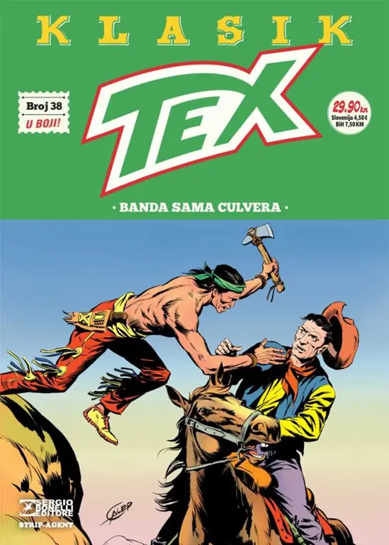 Strip agent TEX KLASIK 38 - Banda Sama Culvera