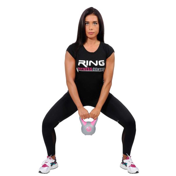 RING Kettlebell plastični 2kg u