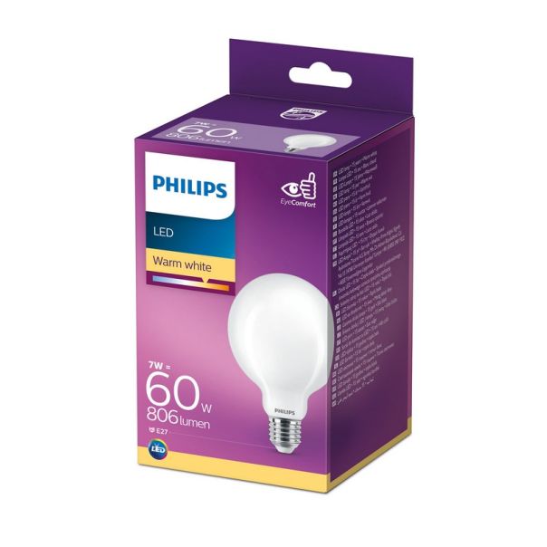 PHILIPS LED classic sijalica 7W (60W) G93 E27 WW 2700K FR ND RFSRT4