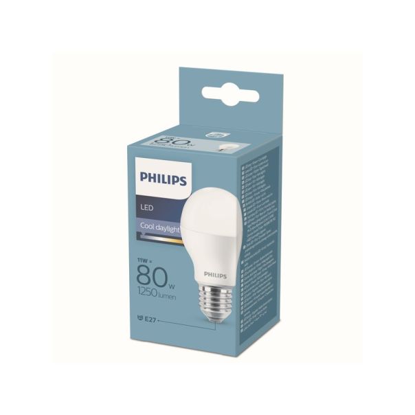 PHILIPS LED sijalica 11 W (80 W) E27 A55 CDL mat