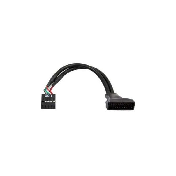 CHIEFTEC USB3T2 Kabl adapter 19pin USB 3.0 - 9pin USB 2.0 crni