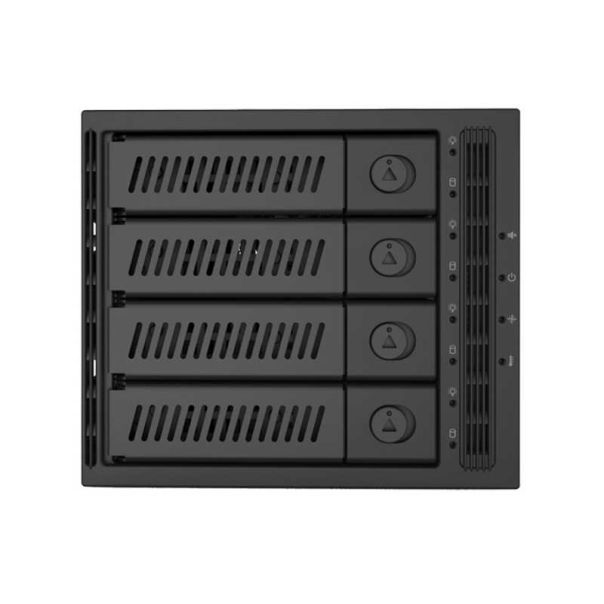 CHIEFTEC CMR-3141SAS 4 x 3.5" ili 4 x 2.5" SATA crna fioka za hard disk