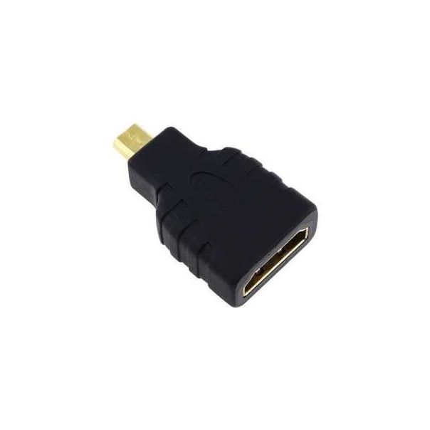 FAST ASIA Adapter Micro HDMI (M) - HDMI (F) crni