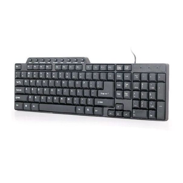 GEMBIRD KB-UM-104 ** Multimedijalna tastatura US layout black USB(449)