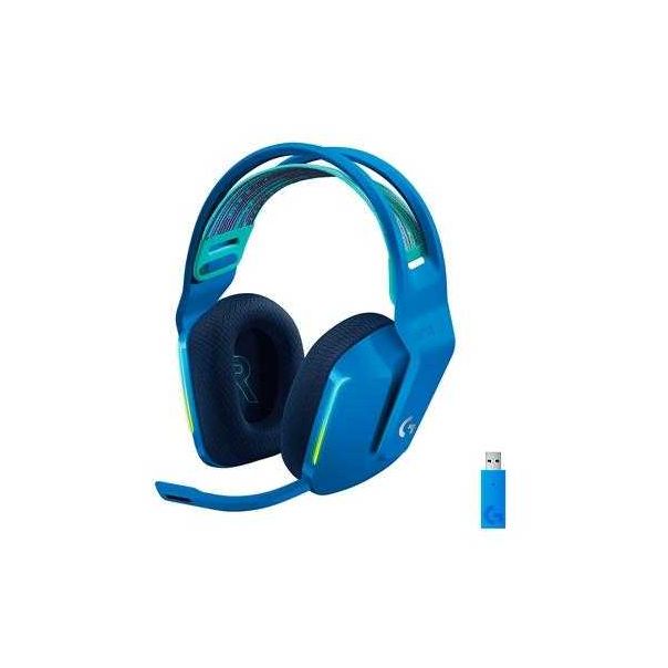 Logitech G733 Lightspeed Wireless RGB Gaming Headset, Blue